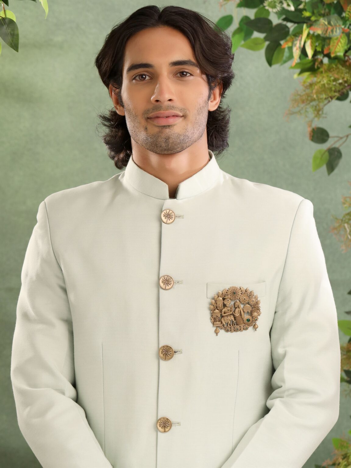 Royal Bride Groom Brooch - Buy from Cosa Nostraa